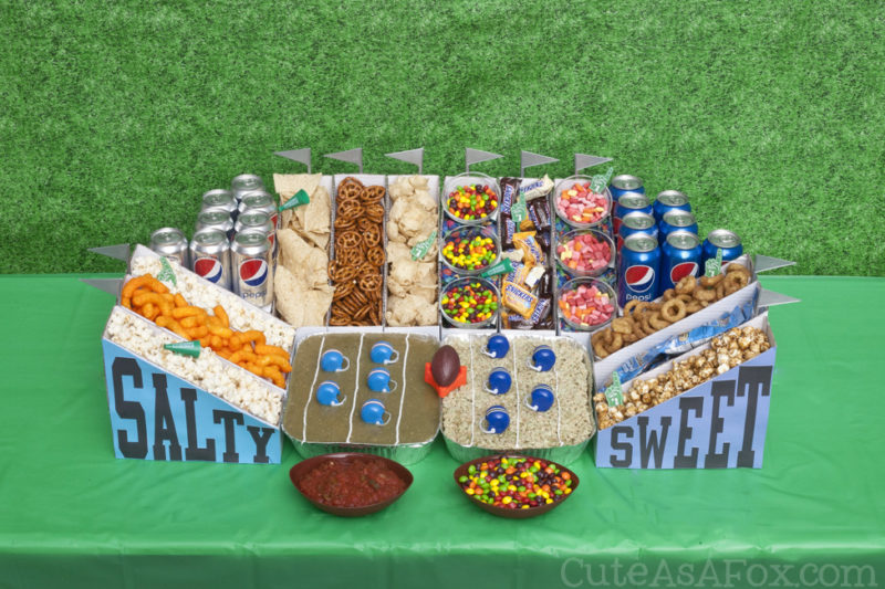 20 Genius Super Bowl Snack Stadiums - Smart Party Ideas
