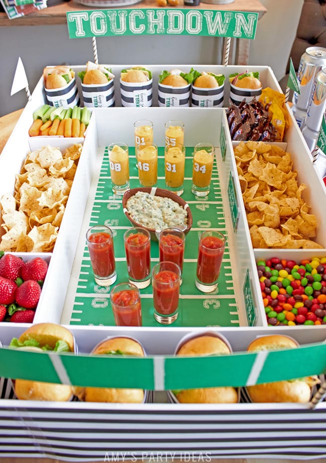 20 Genius Super Bowl Snack Stadiums - Smart Party Ideas